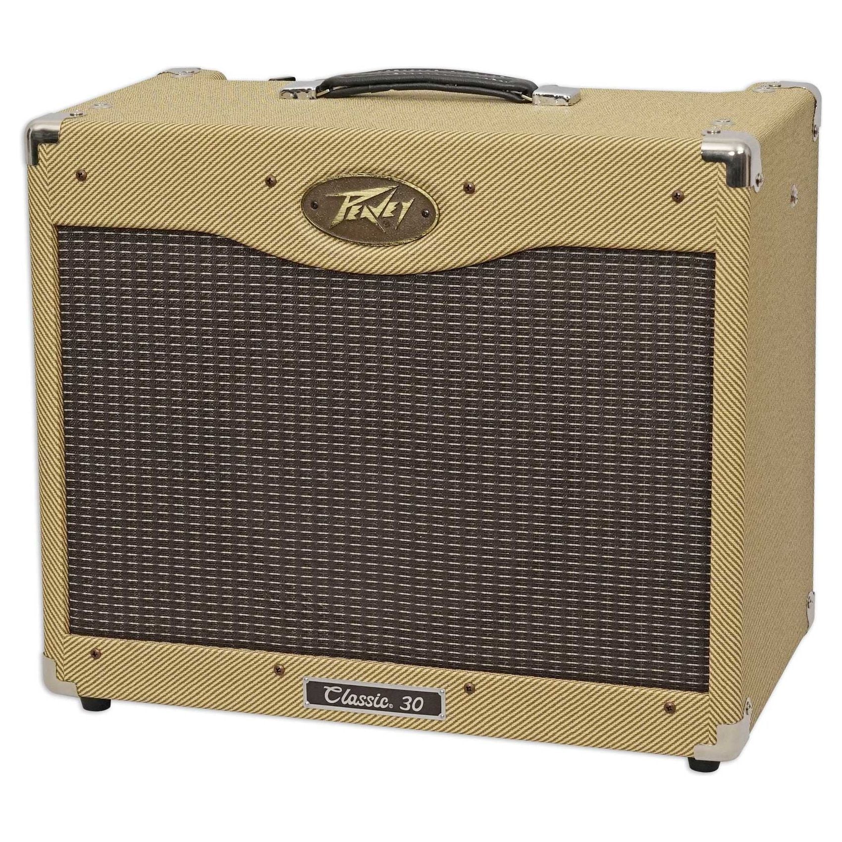 Peavey Classic 30 112 30w Tube Guitar Amplifier w/ 12" Speaker Tweed C ...