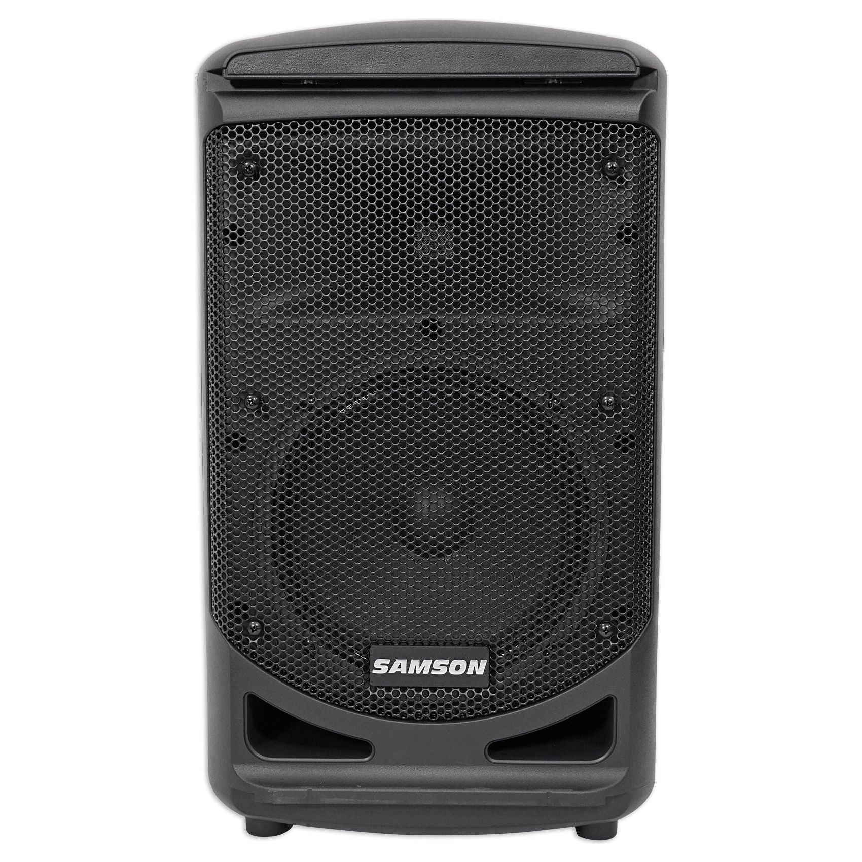 Samson Expedition XP800 800 Watt 8" PA DJ Speakers+Mixer+Lavalier Mic+ ...