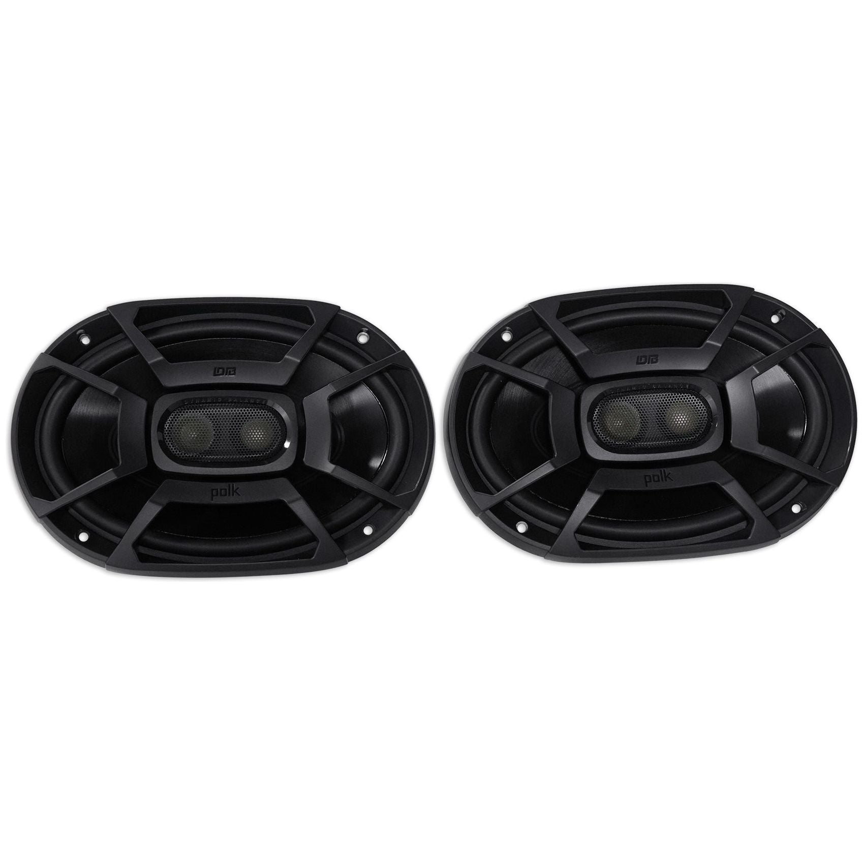 4 Polk Audio 6x9 Tower Speakersalpine Amplifier For Polaris Rzrat