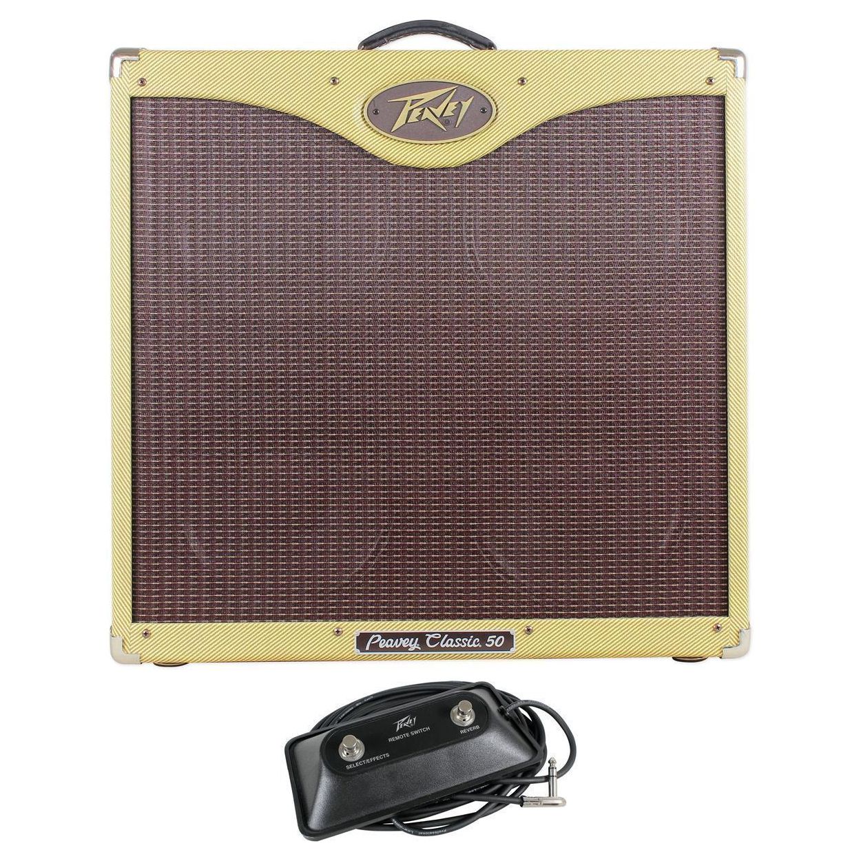 Peavey Classic 50 410 2-Chnl 4x10 50 Watt Tube Guitar Amplifier+headph ...