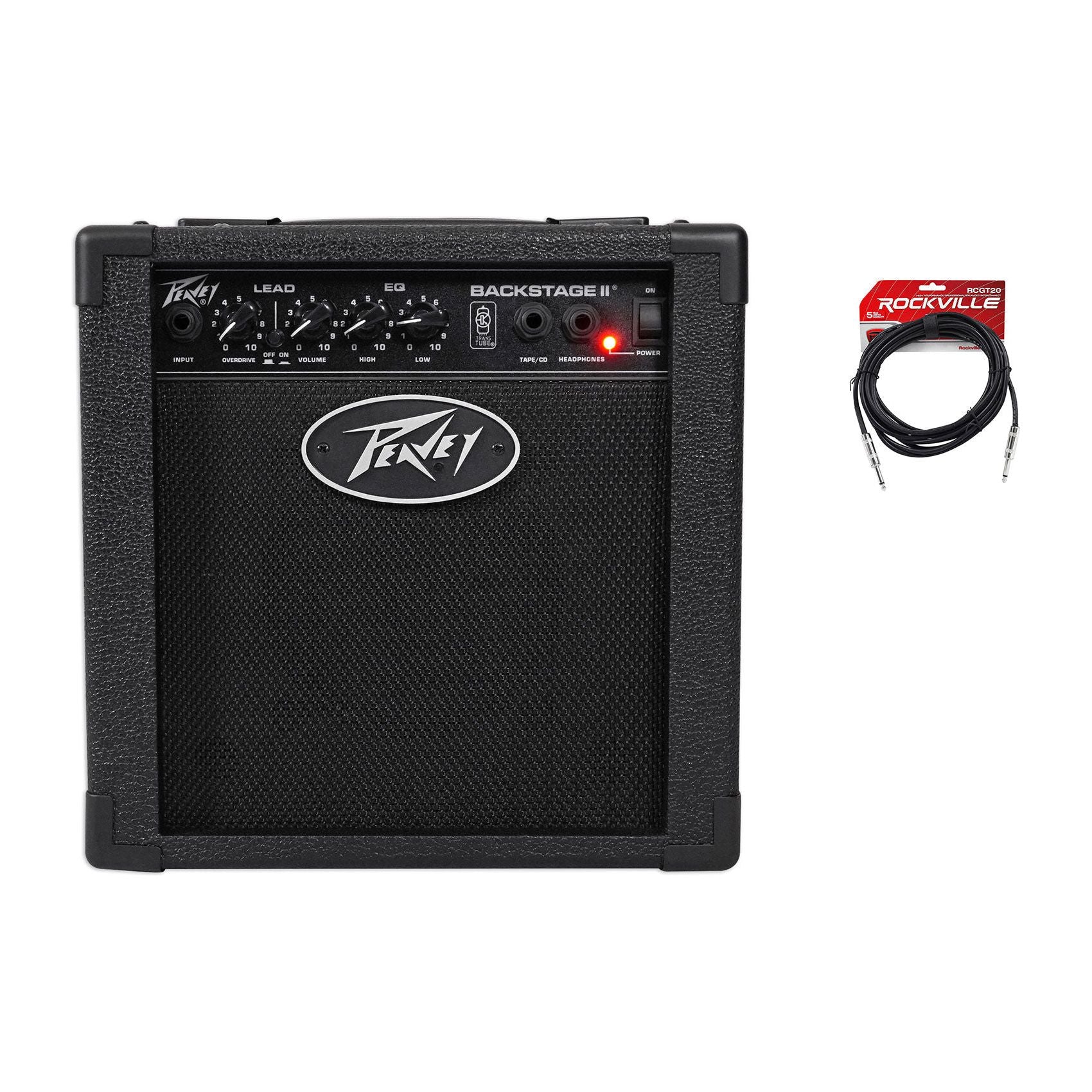 Peavey Backstage 10w Combo Guitar Amplifier+2 Switchable Channels + Gu – Audio Savings