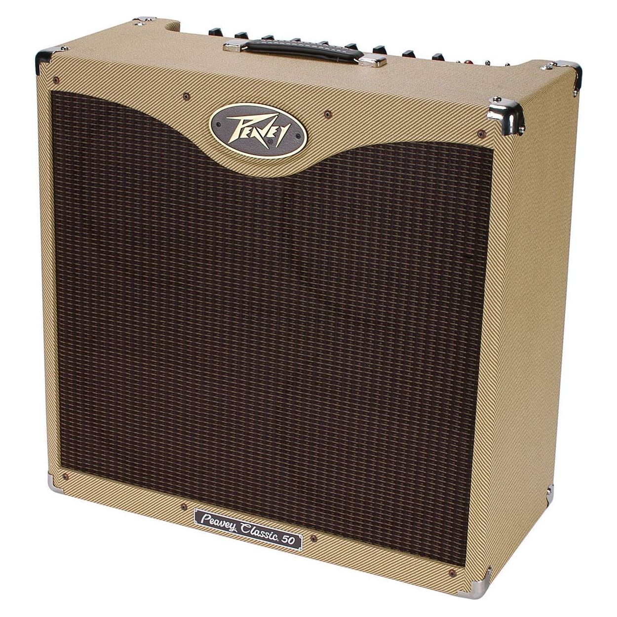 Peavey Classic 50 410 2-Chnl 4x10 50 Watt Tube Guitar Amplifier Tweed ...